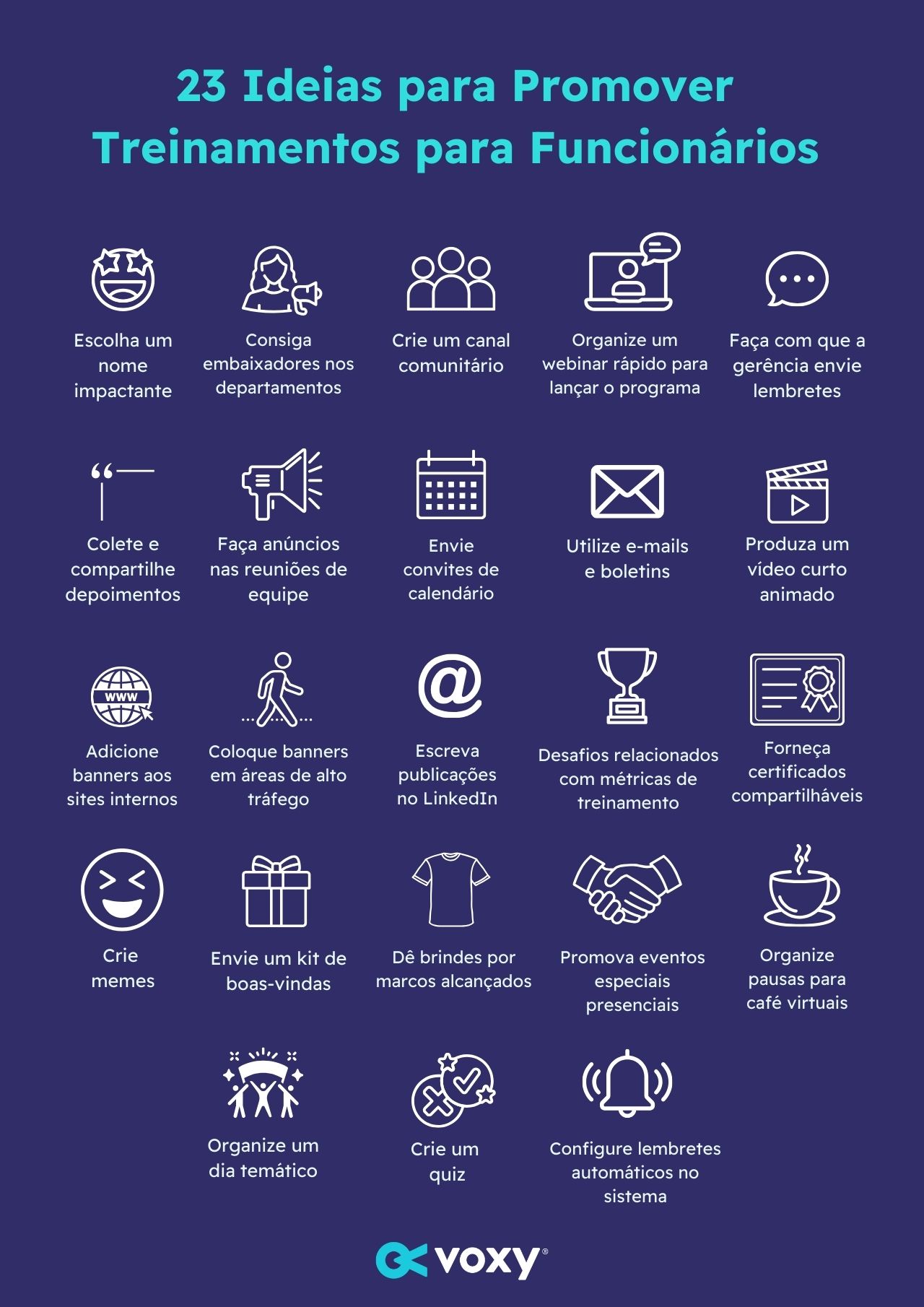 23 Ideias para Promover um Treinamento para Funcionários